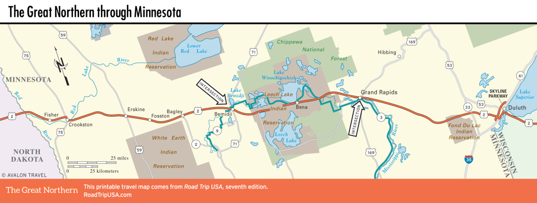 The Great Northern Route in Fisher, Minnesota | ROAD TRIP USA