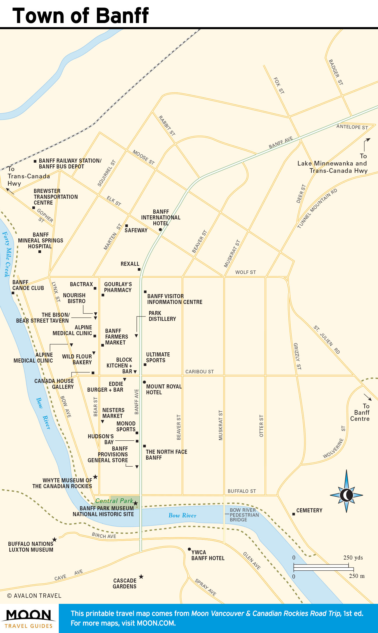 Highway 93: Town of Banff, AB | Canada's Border to Border Sights